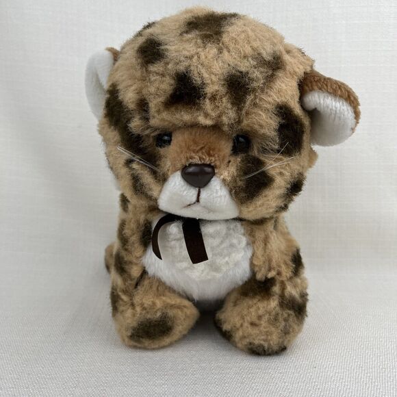 Gund | Toys | Vintage Gund 982 Baby Tamba Leopard Cheetah Kitten Cub ...